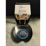 Mainstays Spoon Rest and Pot Lid Holder Black Metal - Walmart.com