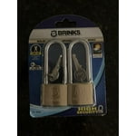 Brinks Solid Brass 40mm Keyed Padlock with 7/8in Shackle - Walmart.com