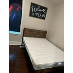 Home Life 6" Full Mattress: Medium-Firm Hybrid with Bonnell Springs and ...