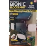 Bell+Howell Bionic LED Solar Floodlight with Motion Sensor and ...