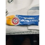 ARM & HAMMER Advance White Toothpaste, Teeth Whitening Baking Soda, Stain Defense, Fluoride ...
