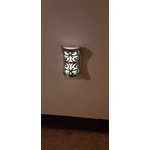 GE CoverLite LED Plug-In Night Light, Cornucopia Design, Brushed Nickel ...