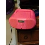 onn. Portable CD Boombox with Digital FM Radio, Pink - Walmart.com