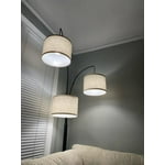 "SUNMORY 78"" Modern Arc Floor Lamp, 3 Lights, Mid-century with Heavy ...