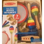 Melissa & Doug Music Makers 7-Piece Wooden Musical Instrument Set ...