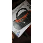 Blackweb Bluetooth CD Player with FM Radio, Red and Black - Walmart.com