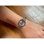 Fossil Women's Carlie Three-Hand Rose Gold Stainless Steel Watch ES4301 ...