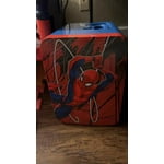 Marvel Spiderman Blue Red 6 Can Mini Fridge Thermoelectric Cooler 4 ...