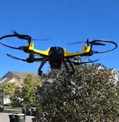 Skytracker drone walmart store