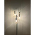 EDISHINE Adjustable Pole Dimmable Industrial Floor Lamp, 65 inch, 3 LED ...