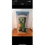 Minecraft Creeper Mini Fridge 8L - Gaming Cooler with 2 Doors, Ambient ...