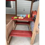 KidKraft: Toddler's Wooden Grill, Chill Pizza Party Outdoor Playhouse ...