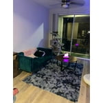 "Novashion Soft Indoor Rug, 63""x 91"", Dark Grey, Suitable for Living ...