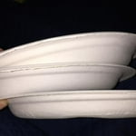 (6 pack) Chinet Classic Premium Lunch Paper Plates, 8 3/4", White, 60 ...