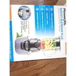 PowerXL™ Boost Blender Plus™ 4 Speed, 800 Watts, 48-oz Glass Jar, Black ...