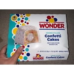 Wonder Crème Filled Confetti Cakes, Birthday Cake Inspired Snack Cakes ...