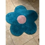 Urban Shop Daisy Flower Shape Rug - Soft & Anti-Skid - Walmart.com
