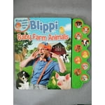 Blippi: Baby Farm Animals with Sound Buttons Board Book - Walmart.com