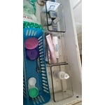 The Home Edit Small Clear Storage Bin Insert, Cabinet Organizer, 4.68 ...