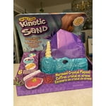 Kinetic Sand Mermaid Crystal Treasure Shimmer Playset with Tools and ...