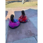 Flybar Pink 6 V Bumper Car Powered Ride-On with LED Lights - Walmart.com