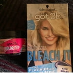 Got2b Color Pop Semi-Permanent Hair Color Mask, Pink, 5.1 oz - Walmart.com