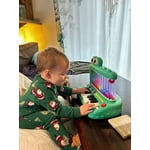 Battat Croco Pop Piano Toy Keyboard with Songs Sounds Lights, Baby and ...