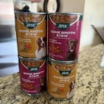 Jinx Bone Broth Stew Grain-Free Beef & Vegetables Wet Dog Food, 13 oz ...