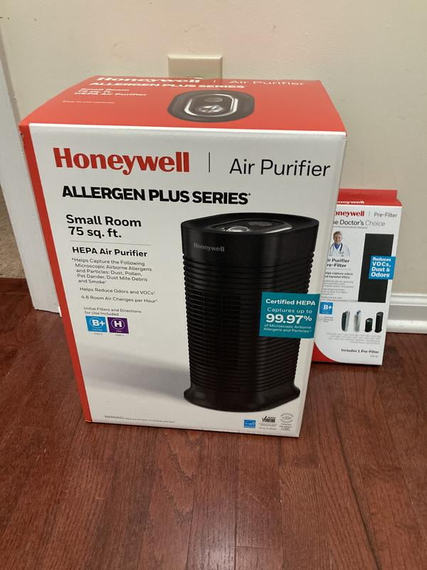 Customer reviews for Honeywell Air Purifier HPA060 75 sq ft HEPA Filter Allergen Smoke Pollen Dust Reducer Walmart