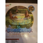 PoolCandy Inflatable Lemon Sunning Pool - Walmart.com