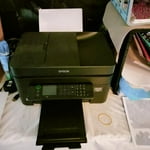 Epson WorkForce WF-2950 Wireless All-in-One Color Printer with Scan ...