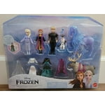 Disney Frozen Fashions & Friends Set with 3 Dolls, 4 Friend Figures and ...