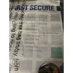 First Secure Emergency Roadside Kit, 90-Piece Car Safety Pack with ...