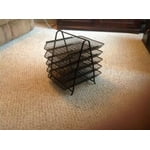 Mind Reader Desk Organizer with 5 Sliding Trays, Black - Walmart.com