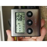 Taylor Digital Wired Probe Programmable Meat Thermometer with Timer ...