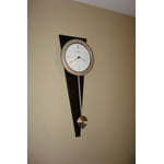 Seiko Wall Clock 'Zing' with Pendulum, Modern Art, Battery Operated ...