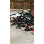 Black Ice Folding Snowmobile Jack Lift, Body Hoist & Maintenance Stand ...