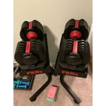FitRx SmartRack and SmartBells Set, Dumbbell Weight Rack Stand with Two ...