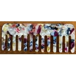 Danielle Creations Eco Conscious Wide-Tooth Hair Comb, Multi-Color ...