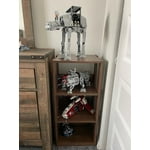 IRIS USA Slim 3-Shelf Open Wood Book Storage Office Shelving Unit ...