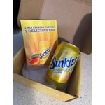 Sunkist Summer Variety Pack, 12oz, Berry Lemonade, Mango Orange, Cherry ...