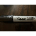 Sharpie Magnum 44 Marker, Black - Large and Ultra Thick for Big ...
