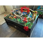 KidKraft Metropolis Train Set & Table with Storage, 100 Accessories ...