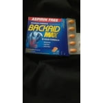 Backaid Maximum Strength Back & Sciatica Pain Reliever, 6-Hour Formula ...