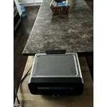 Ninja Sizzle GR100 Smokeless Indoor Kitchen Grill with Nonstick Grill ...