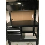 WORKPRO 2-in-1 48-inch Workbench and Cabinet Combo with Light, Steel ...