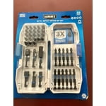 HART 40-Piece Impact Driver Bit Set with Torsion Zone - Walmart.com