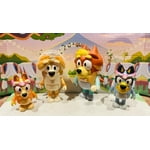 Bluey Wedding Time Toys: 4-Pk Figures- Uncle Rad, Frisky, Bluey & Bingo ...
