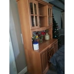 Living Skog 73 in Pantry Kitchen Storage Cabinet Wine Buffet MDF White ...