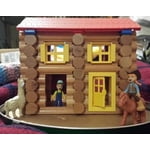 Lincoln Logs Country Campfire Ranch Construction Set, 124 Wooden Pieces ...